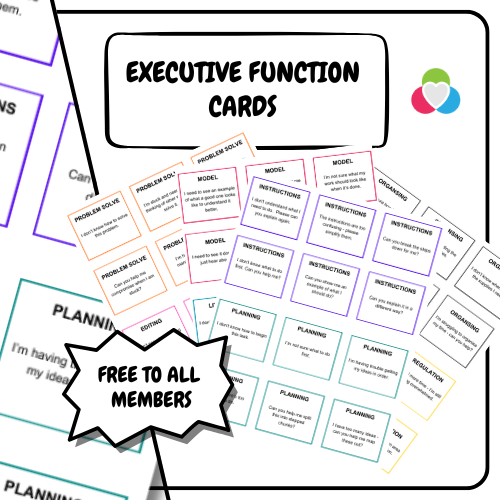 Executive Function Prompt Cards