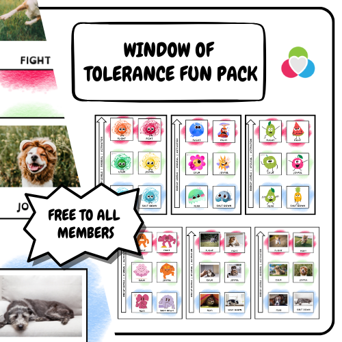 Window of Tolerance Fun Pack | Child Therapy Service