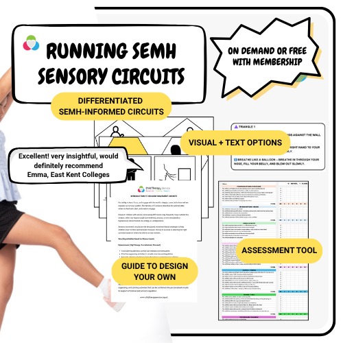 Running SEMH Sensory Circuits | Child Therapy Service