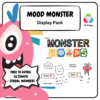 Mood Monster Display Pack | Child Therapy Service