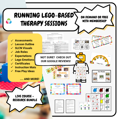 Running a Lego Therapy Intervention [2 x Live Training + Individual ...
